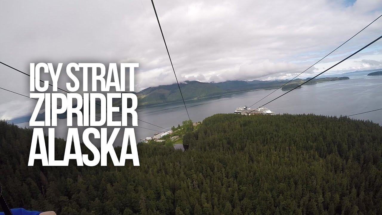 Icy Strait ZipRider - Icy Strait Point, Alaska - YouTube