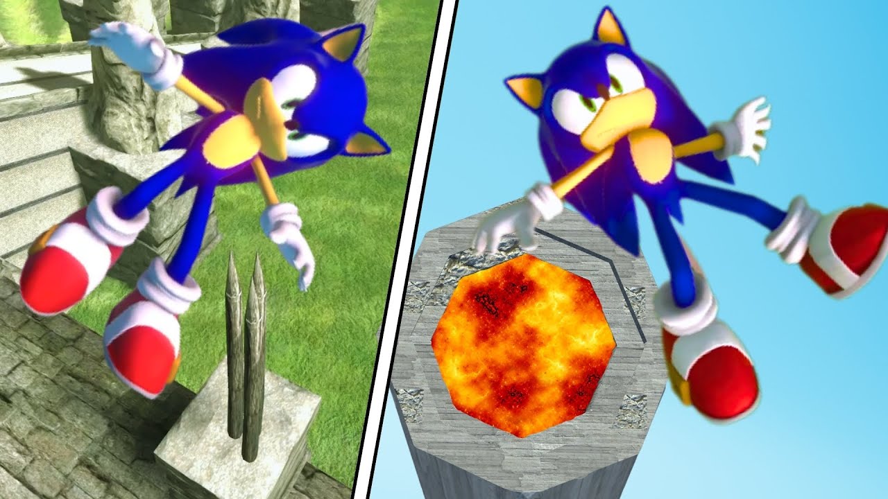 Sonic NPC Ragdoll Physics Compilation #80 | Overgrowth - YouTube