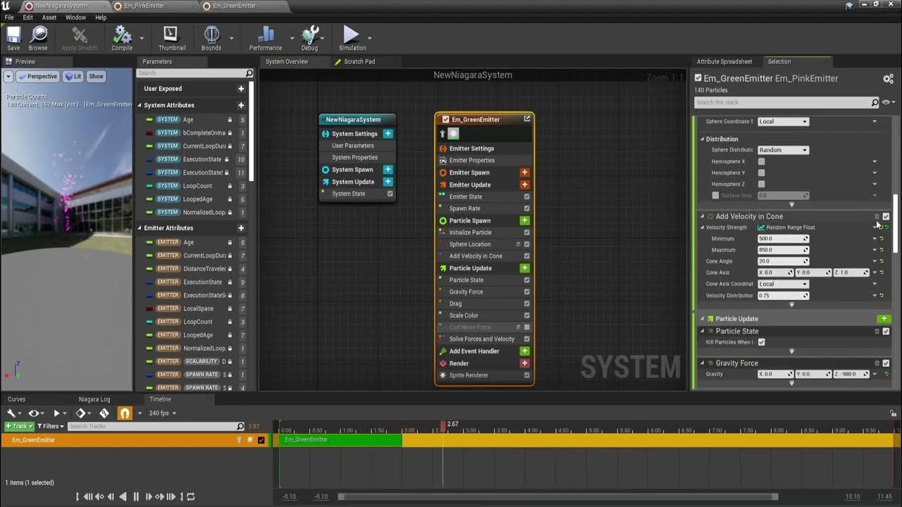 UE4 Quicktip Reparent Emitter - YouTube