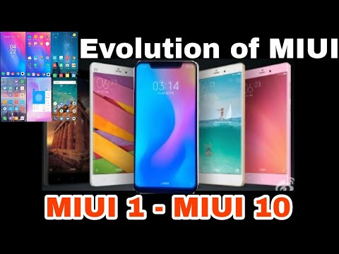 Evolution of MIUI,from MIUI 1 to MIUI 10 | Journey of Xiaomi's MIUI | Android Mania - YouTube