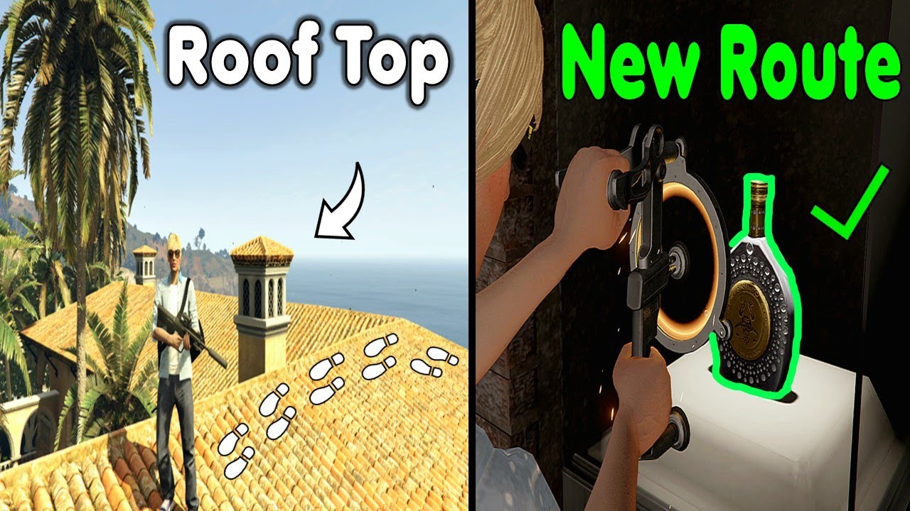 *NEW ROUTE* to the Compound at Cayo Perico - ROOF TOP METHOD - Longfin ...