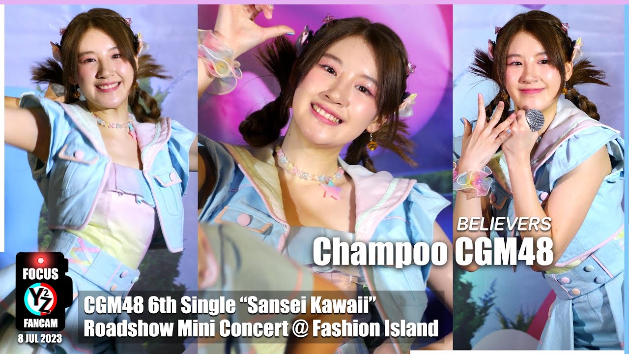 Champoo CGM48 Fancam - Believers | CGM48 6th Single Sansei Kawaii ...
