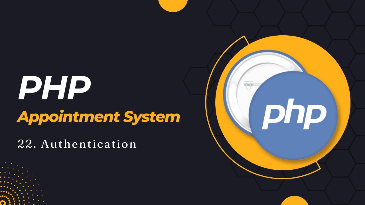 Authentication in PHP and MySQL Web Application - YouTube