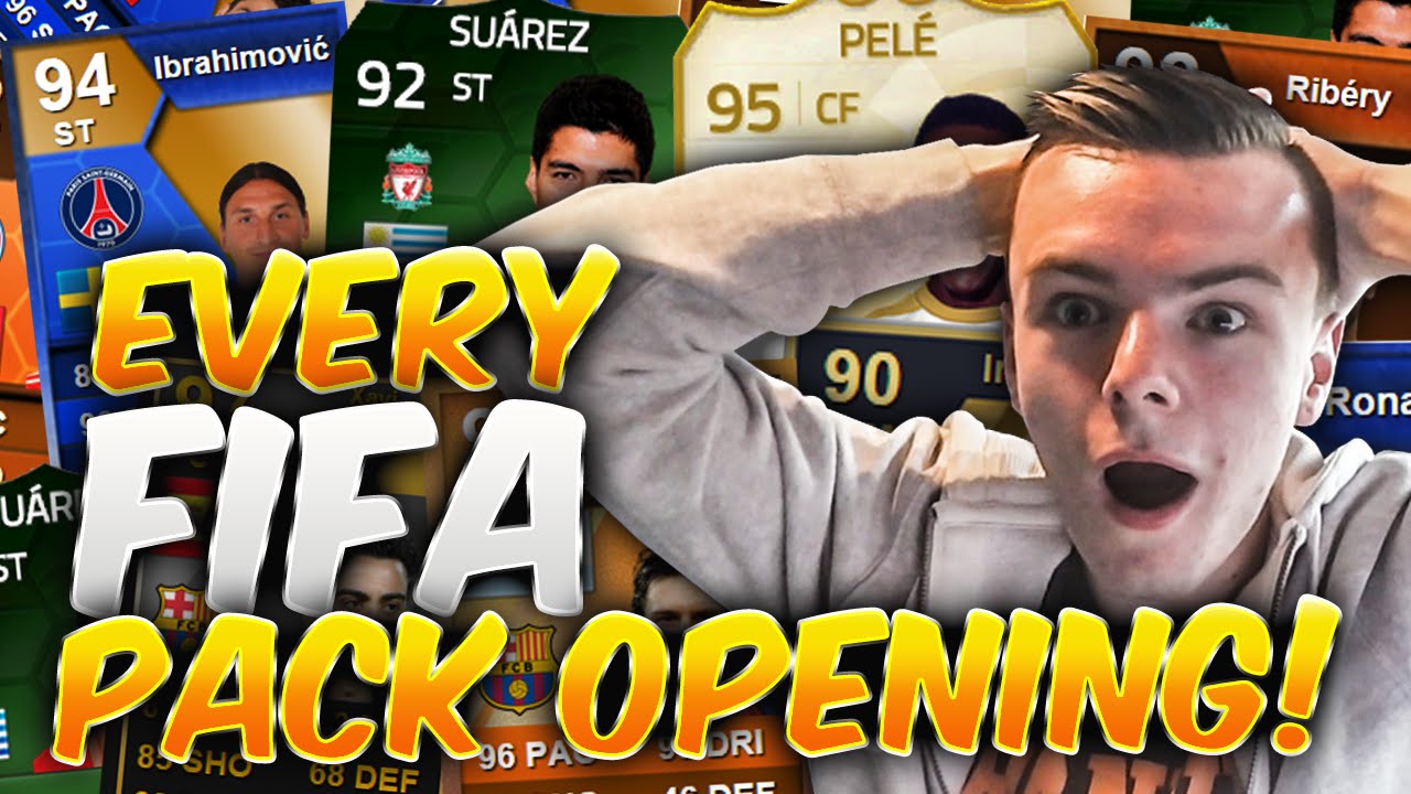 EVERY SINGLE FIFA PACK OPENING!! - YouTube