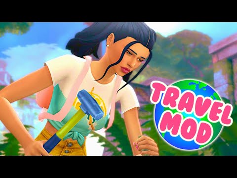 The seasoned traveller aspiration! // Sims 4 travel mod - YouTube