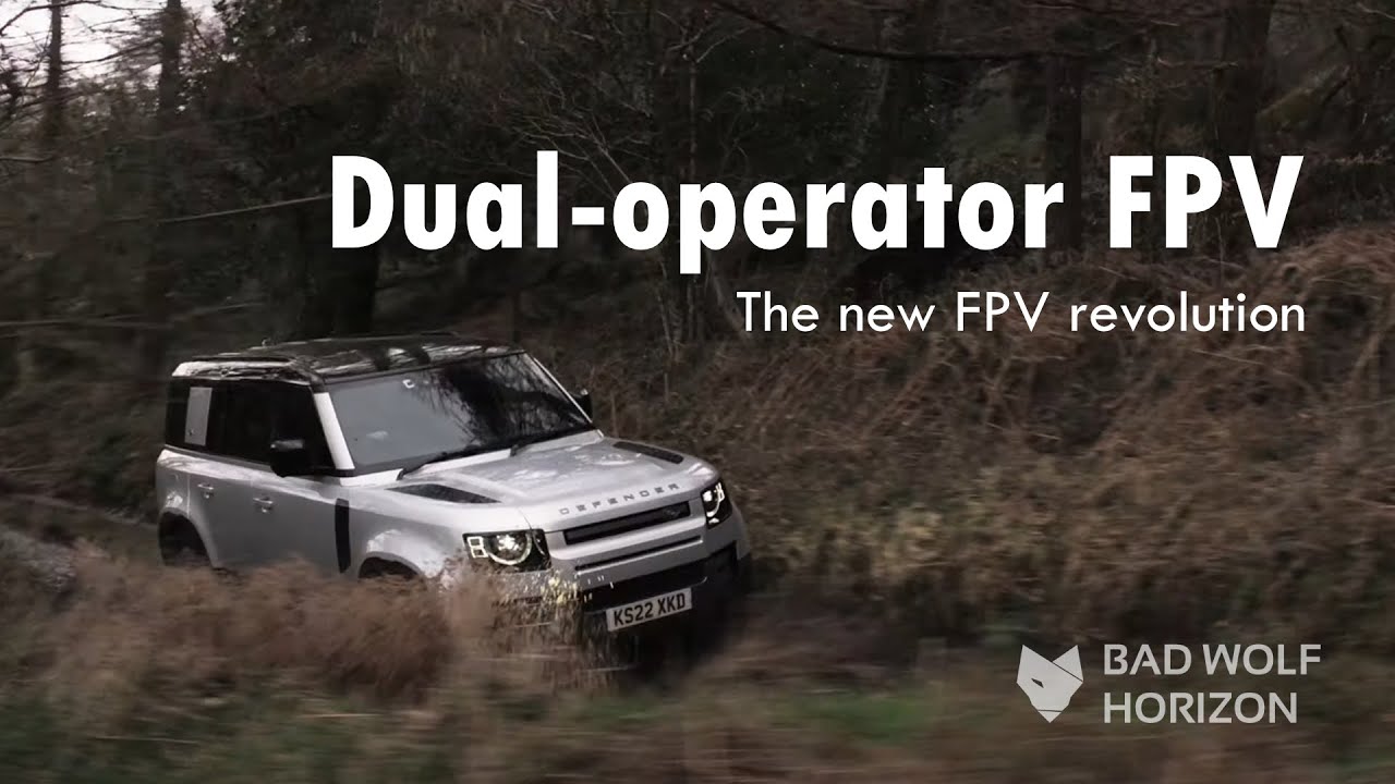 Land Rover Experience - Dual Operator FPV Drone - YouTube