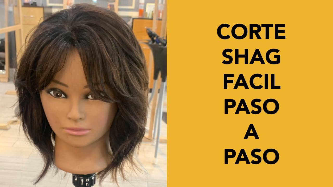 Corte Shag Paso a Paso - YouTube