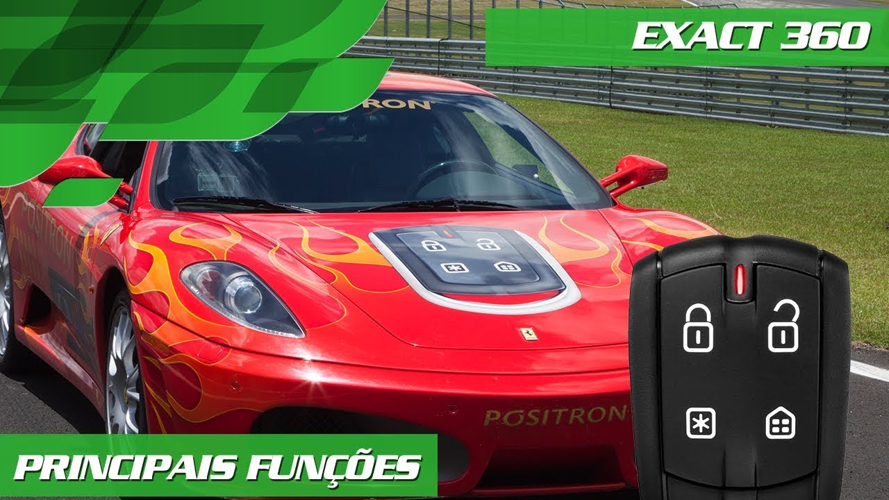 Alarme Exact 360 Pósitron - Principais Funções do alarme - YouTube