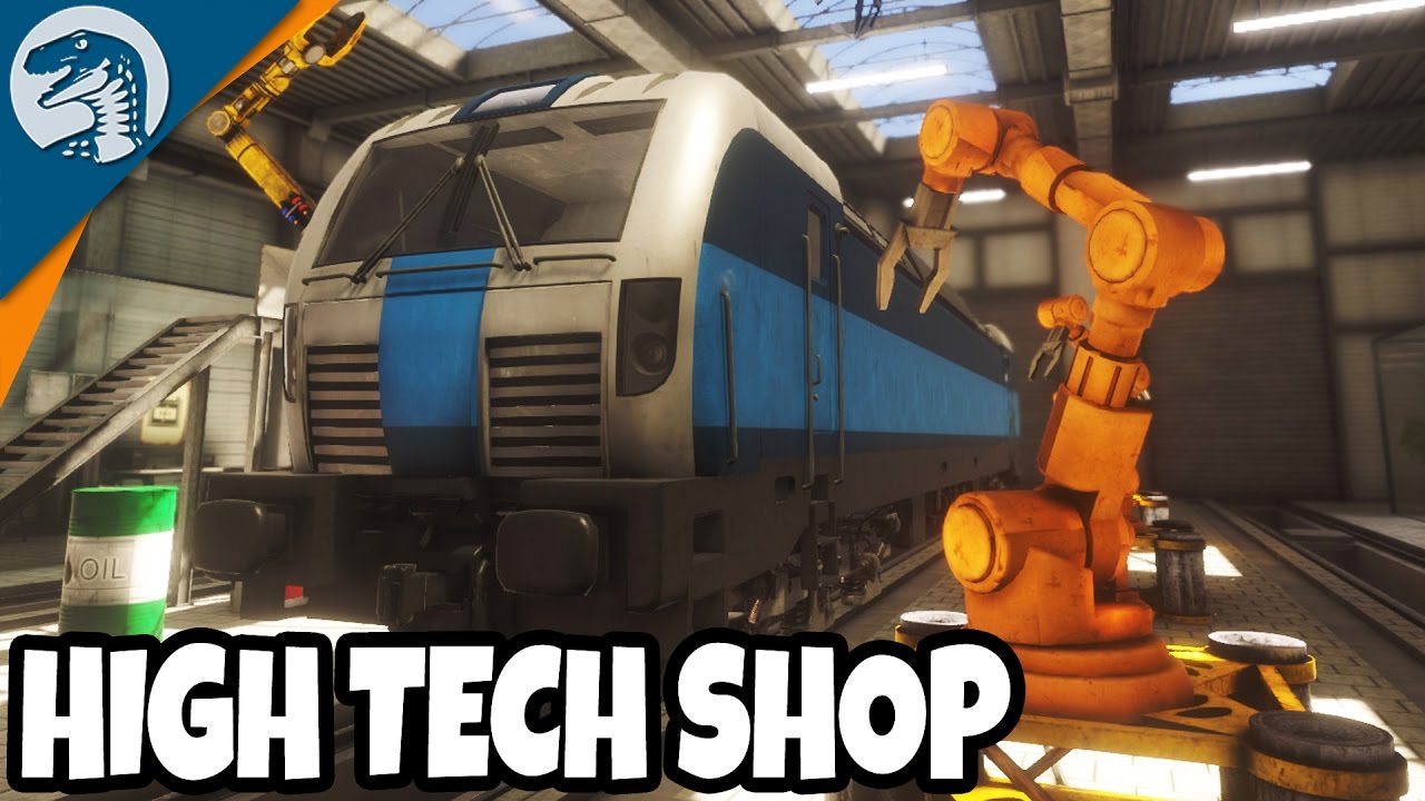 LARGE & POWERFUL TRAIN REPAIRS, BEST TECH | Train Mechanic Simulator ...