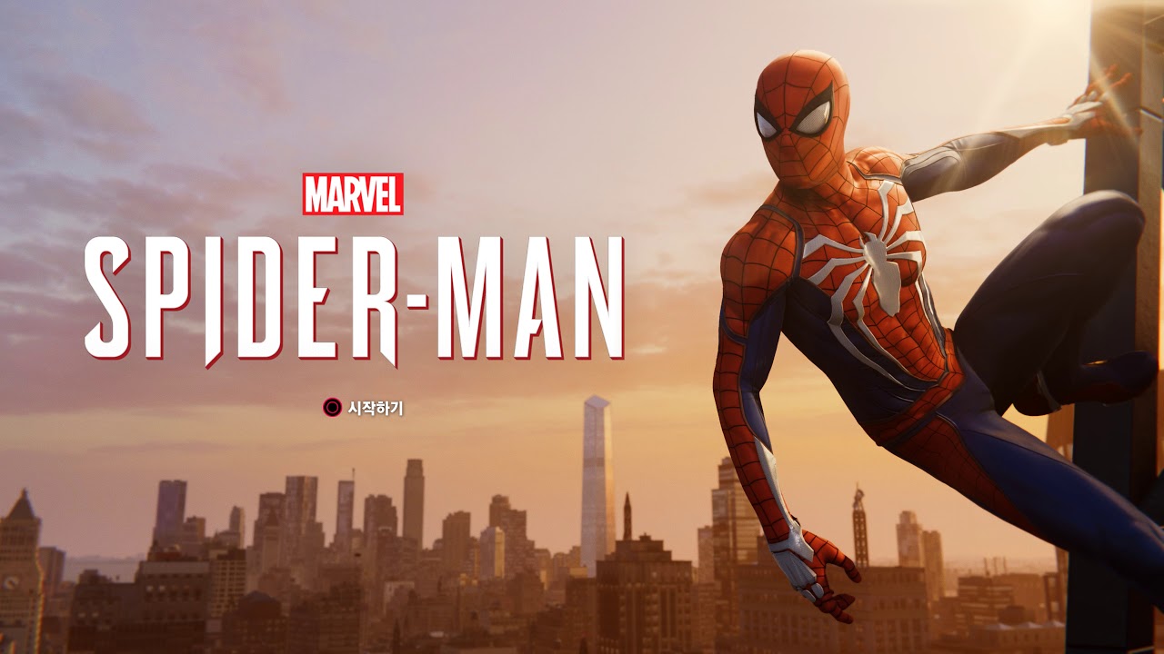 [PS4Pro] Marvel's Spider-man Title Screen (2160p) - YouTube