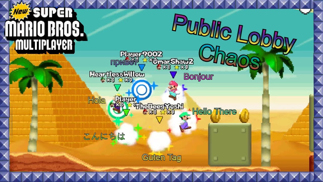 Even *MORE* Public Lobby Chaos - Mario VS Luigi Online [#19] - YouTube