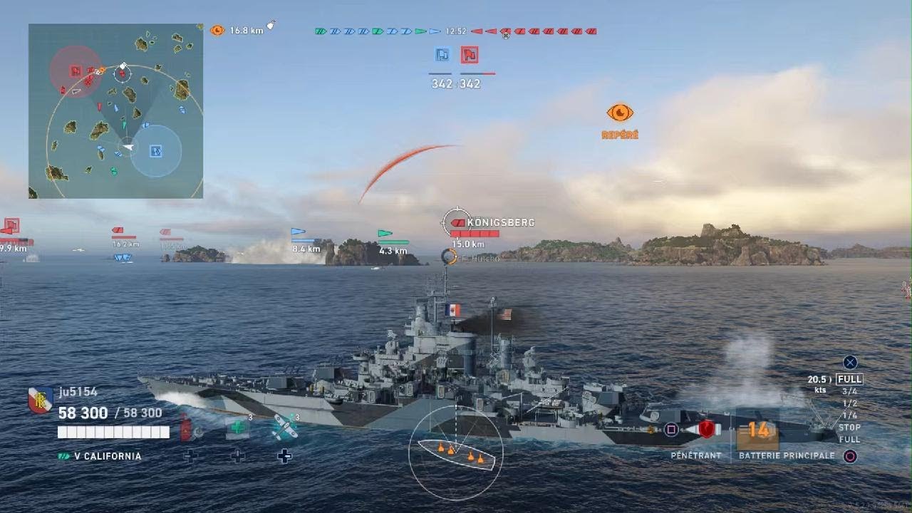 World of Warships: Legends_California the kraken Machine - YouTube