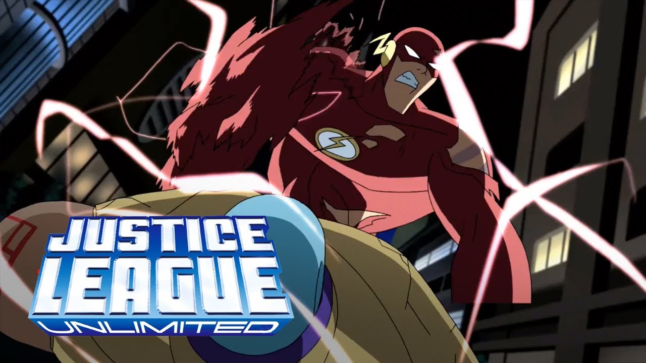 Flash uses The Speed Force and shows his true power to Brainiac Luthor ...