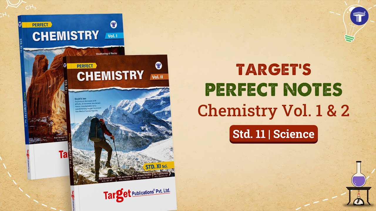 Std. 11 Perfect Chemistry Vol. 1 & 2 Combo | Target Publications - YouTube