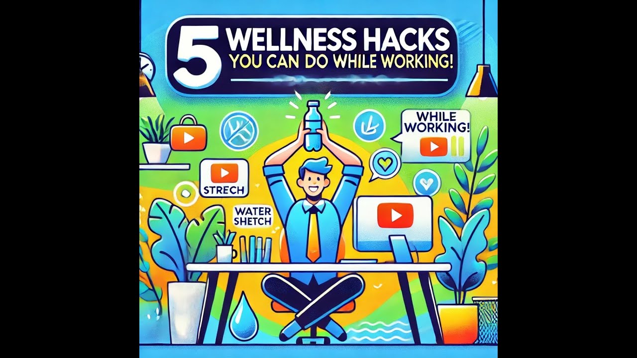 5 Wellness Hacks You Can Do While Working!/Rise and Thrive - YouTube