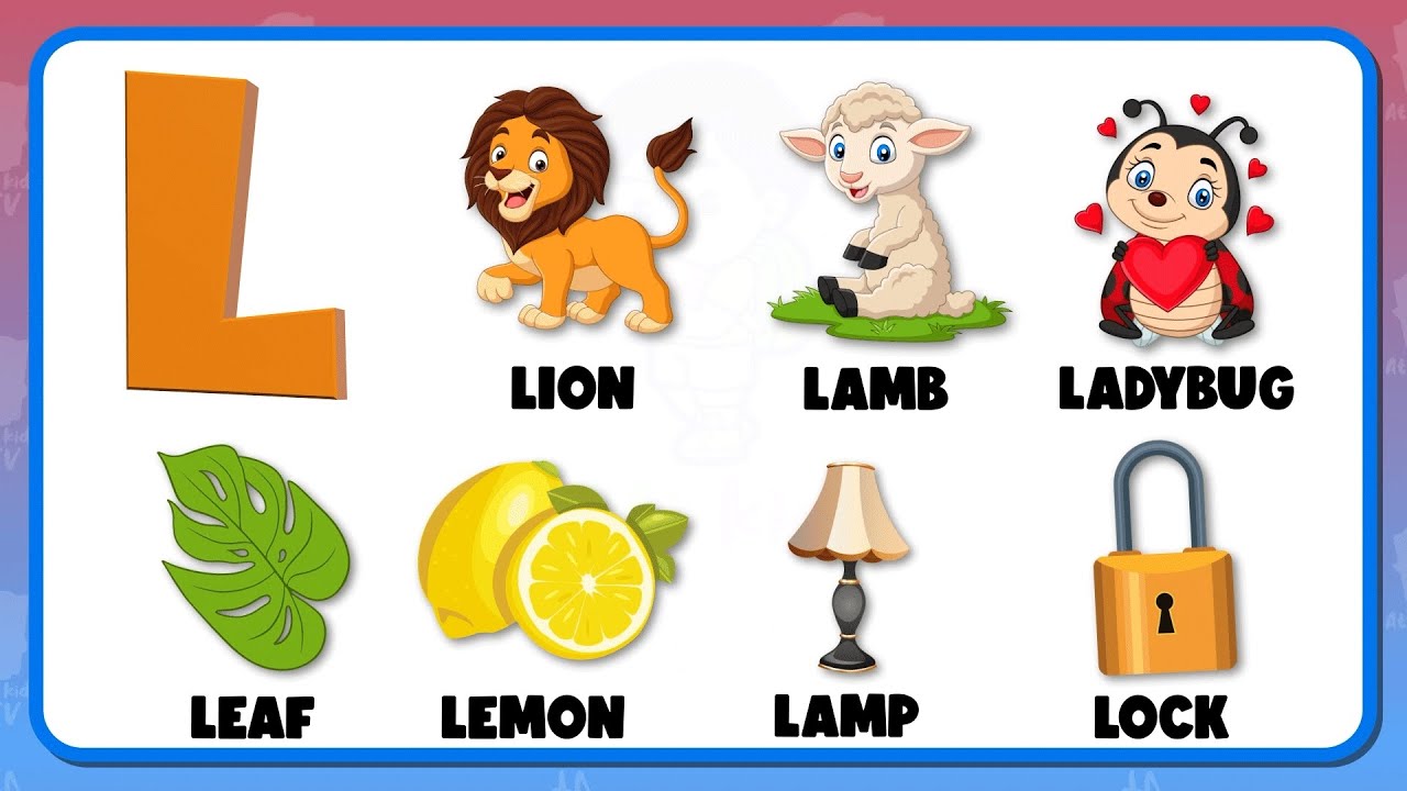 ABC Flashcards for Toddlers | Babies First Words | ABCD Alphabets for ...
