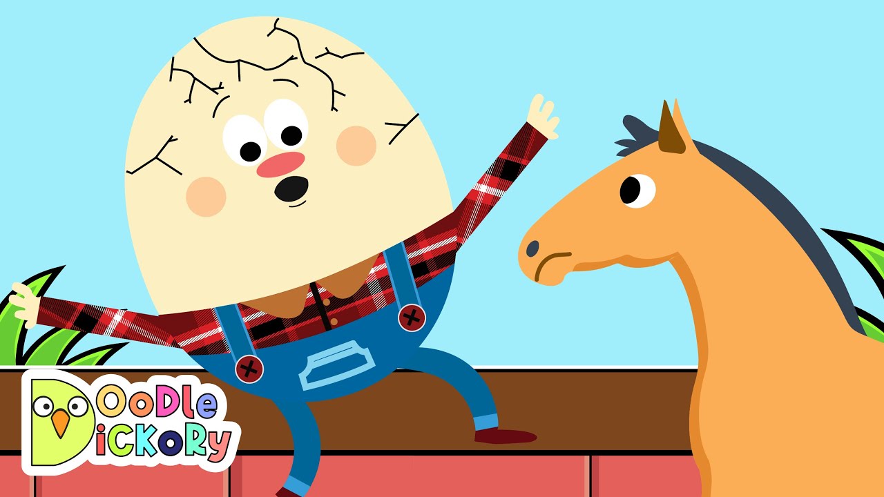 Humpty Dumpty +More |Nursery Rhymes And Kids Songs | Doodle Dickory ...