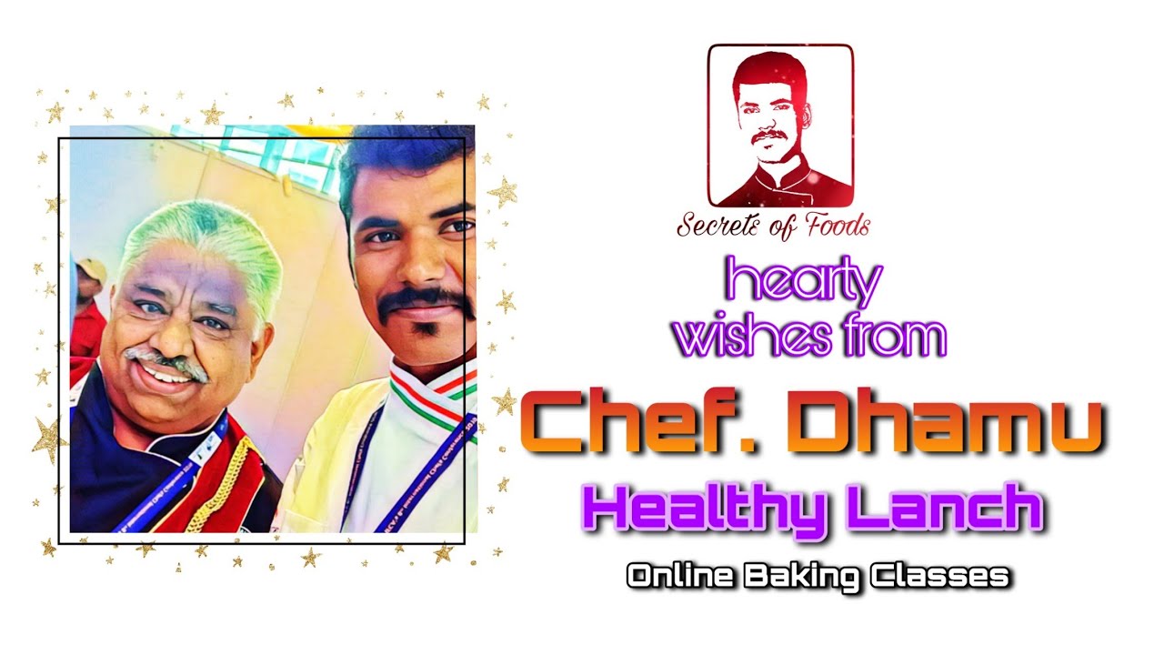 Wishes from chef Dhamu - YouTube