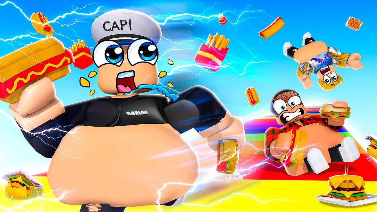 Becoming the FATTEST and FASTEST IN ROBLOX - YouTube