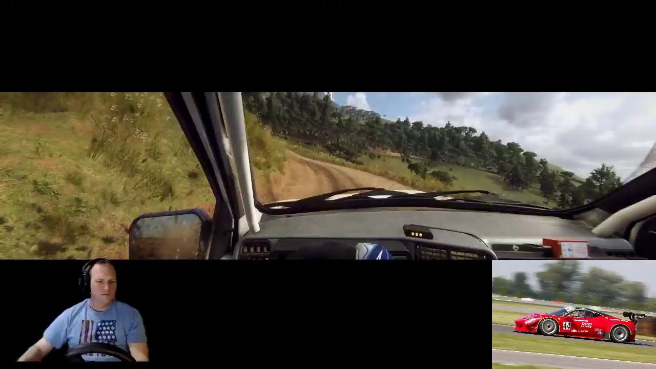 dirt rally 2.0 triple screen racing - YouTube