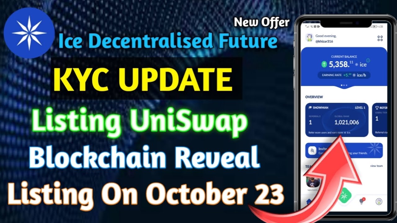 Ice Coin List Uniswap Exchange। Ice Coin Price Prediction । Ice Network ...