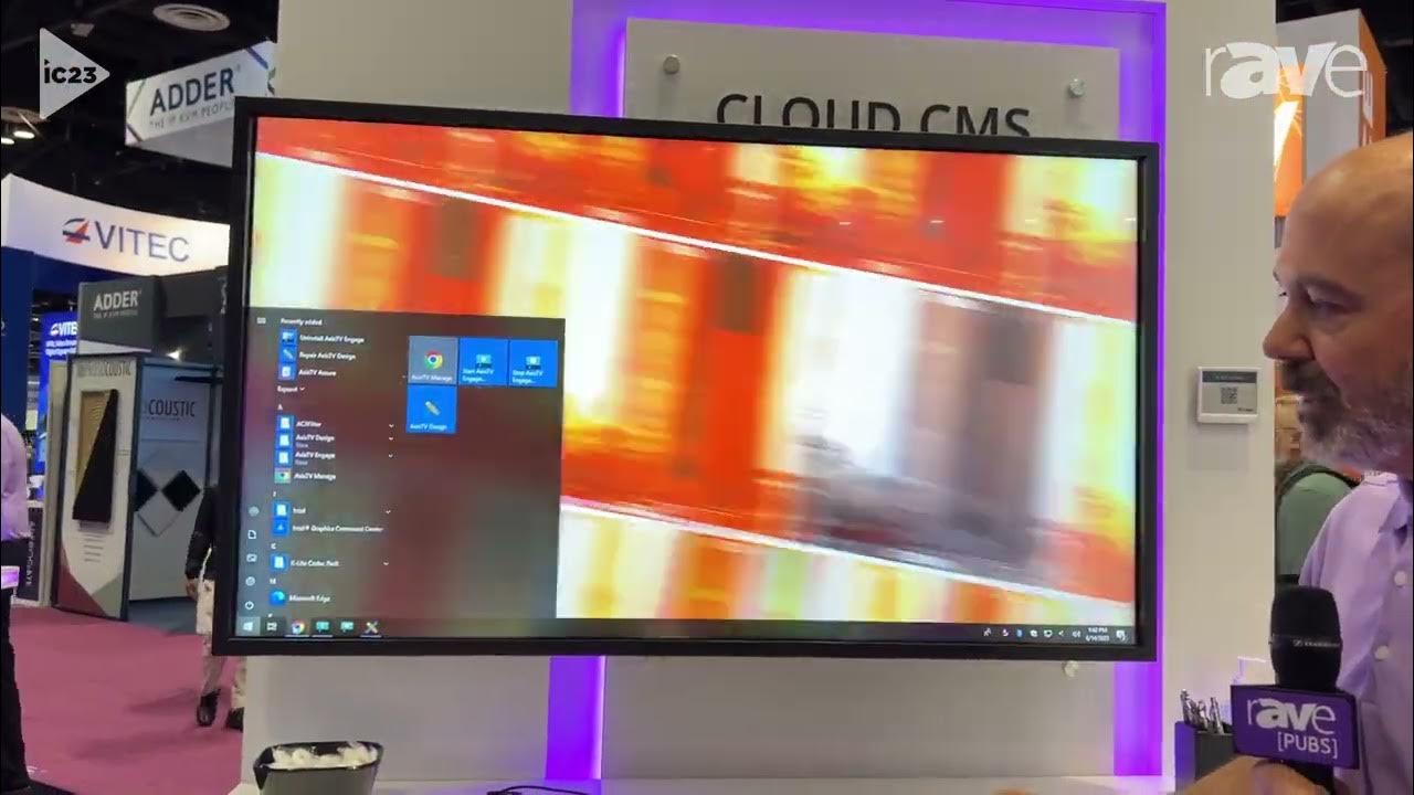 InfoComm 2023: Visix Demos Signage Suite Digital Signage Cloud-Based Applications for Enterprise ...