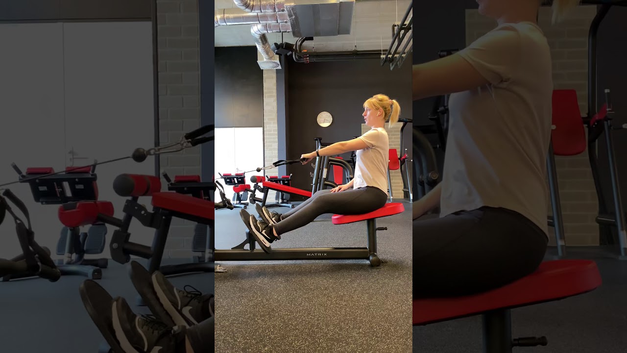 Unilateral Seated Row 01-03-2020 - YouTube