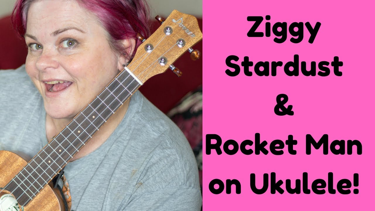 Ziggy Stardust and Rocket Man on Ukulele - YouTube