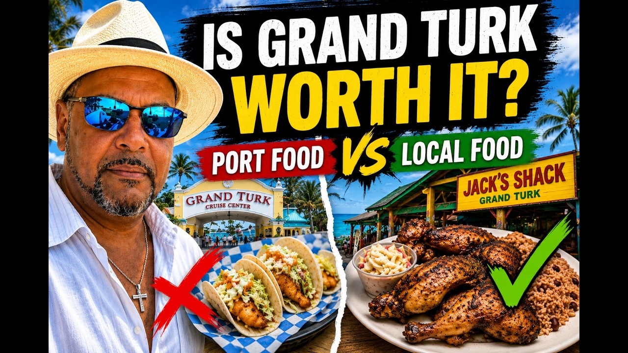👉 Is Grand Turk Cruise Port Worth It? Margaritaville, Jack’s Shack ...