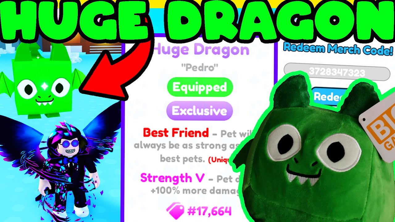 PIERWSZY HUGE DRAGON w POLSCE w PET SIMULATOR X! REAKCJA LUDZI ...