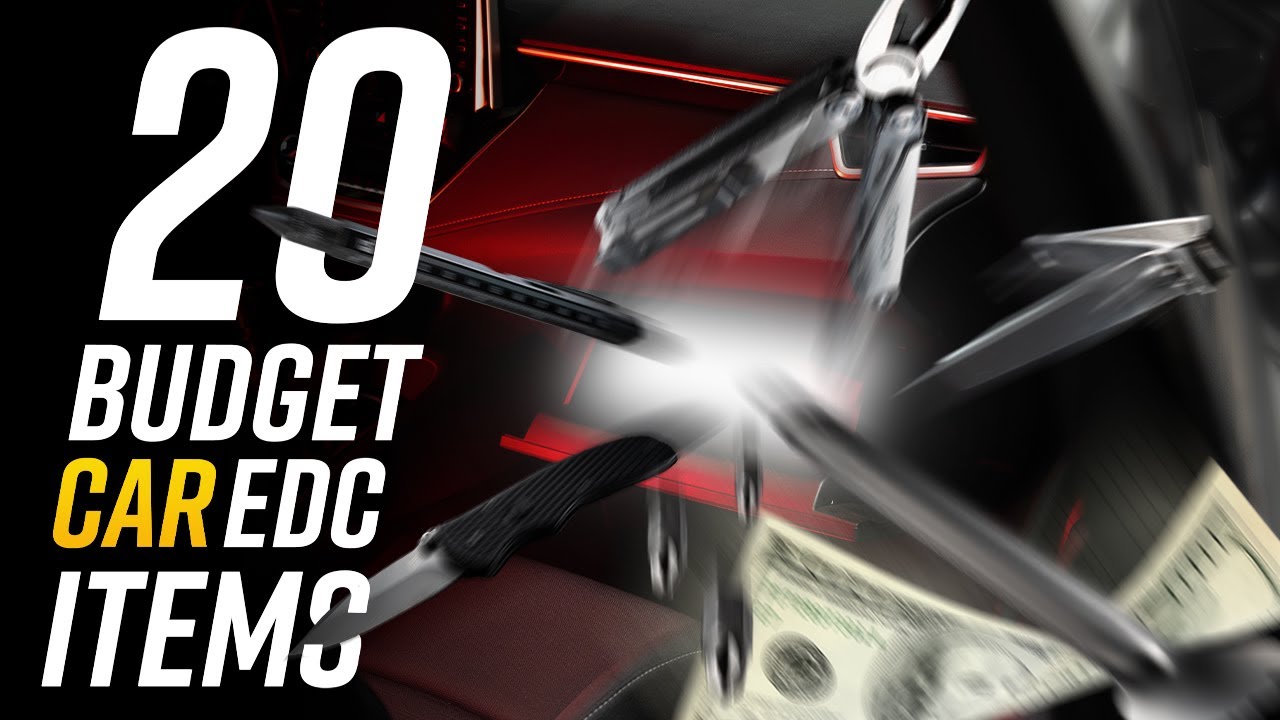 20 Budget Car EDC Items: Things you probably already have - YouTube