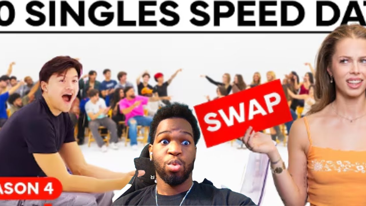 Reacting to 50 singles speed date in front of strangers | season 4 ...