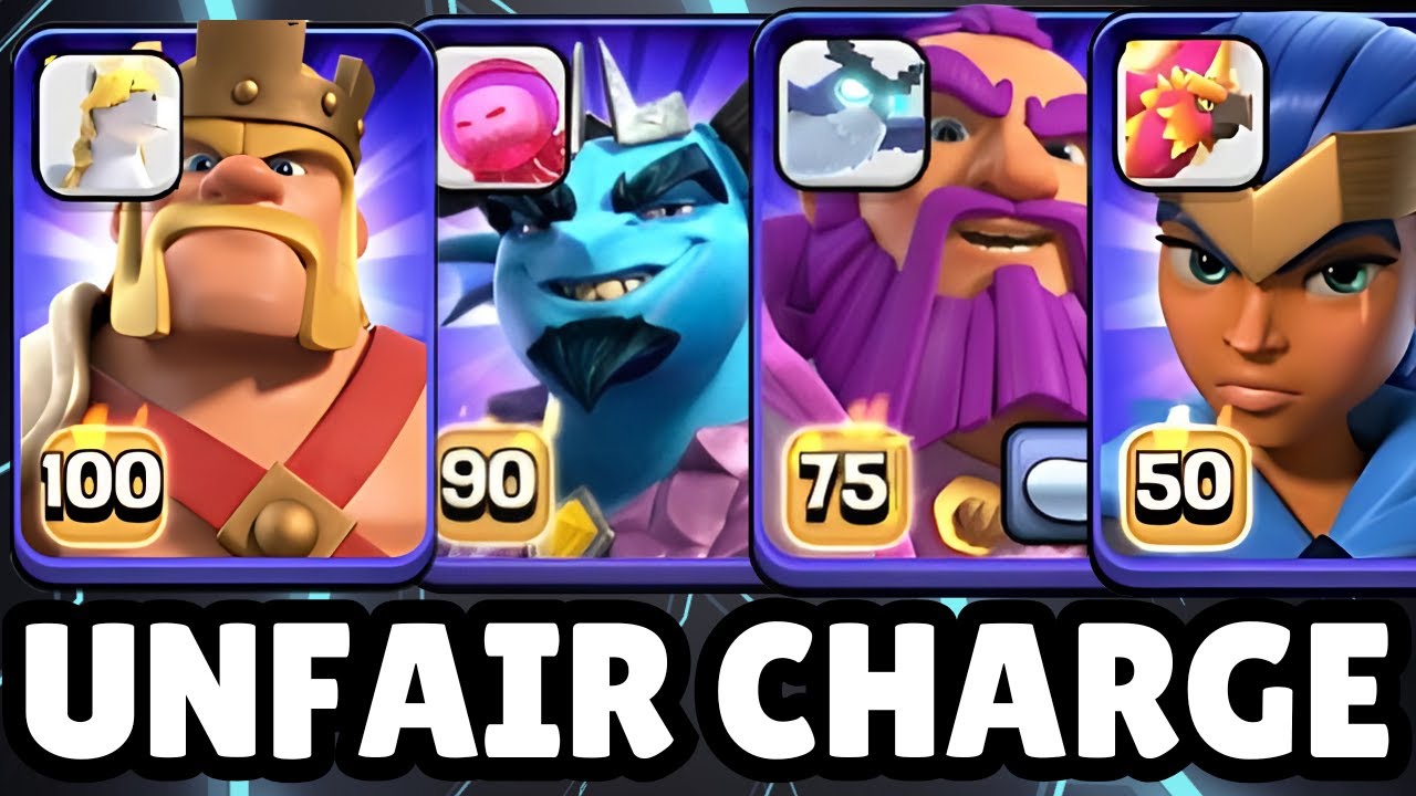 THE NEW QUAD HERO CHARGE is UNFAIR! (Clash of Clans) - YouTube