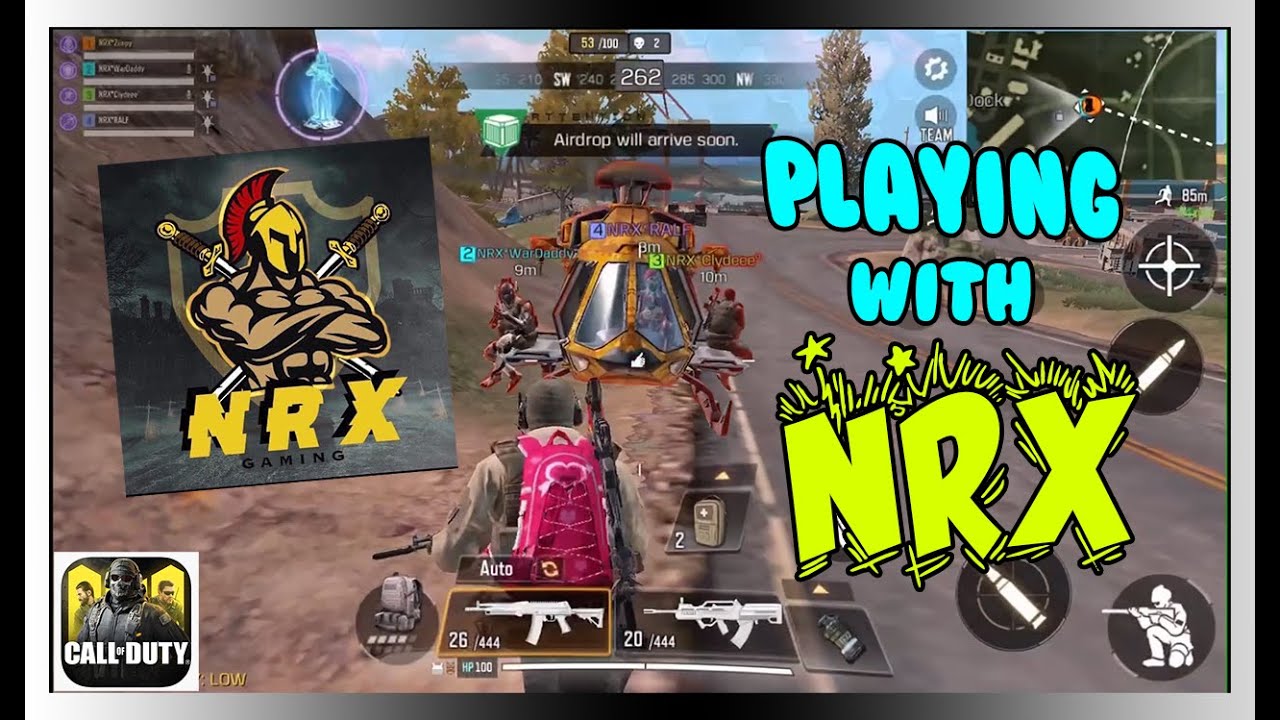 Playing with NRX Team BATTLE ROYALE (Outplay, Clutch, Full Game-play ...