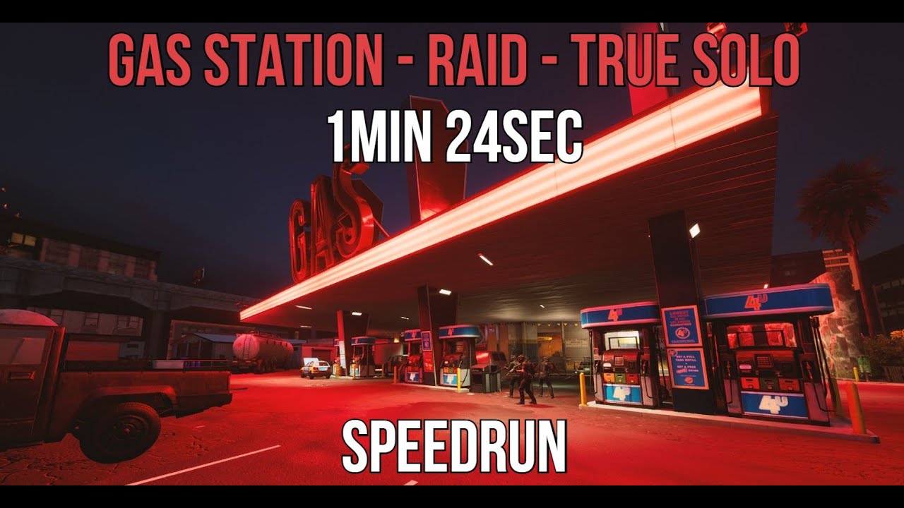 1:24 True Solo Obj% | Gas Station | Raid - YouTube