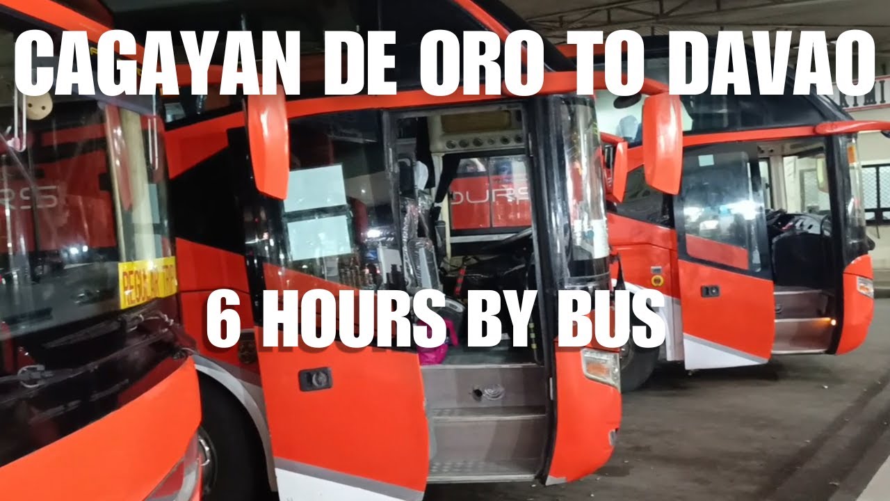 FASTEST way to travel from CAGAYAN DE ORO to DAVAO by BUS | Rural ...