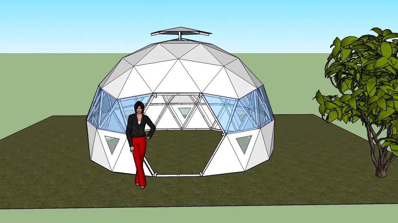 DOMO CAMPING PVC 5m Tipo 1 - YouTube
