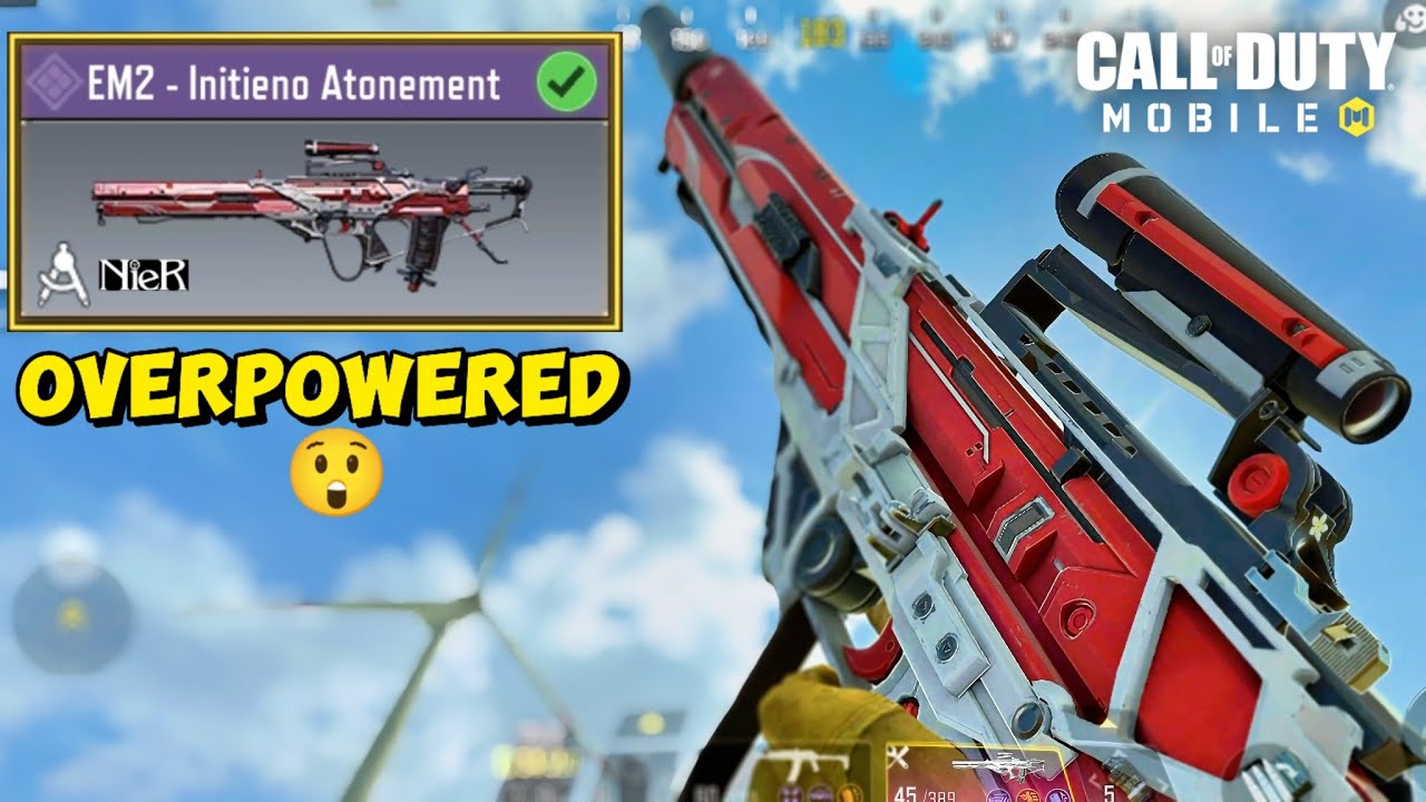 Intense Gameplay w/ NEW EM2 Initieno Atonement in COD Mobile 😲 - YouTube