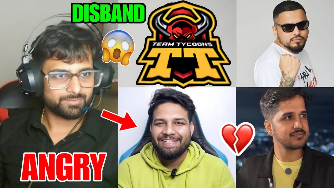 FOZYAJAY ANGRY 🤬 ON JONTY ? WHY TEAM TYCOONS DISBAND ️😱 FOZYAJAY REACTS ON SID & DESI GAMER ...