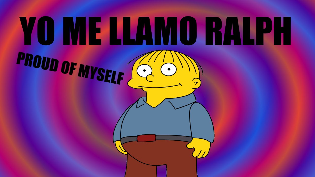 Yo me llamo Ralph - YouTube