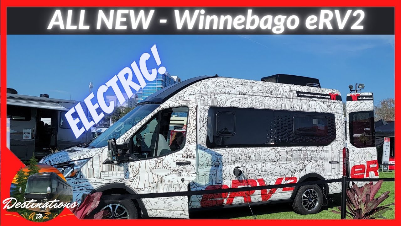 TOUR of 2023 Winnebago eRV2 Class B All Electric RV at Tampa RV ...