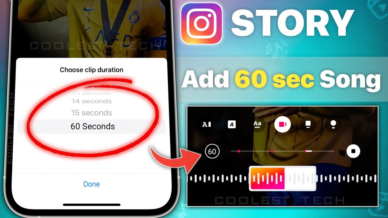 How To Make Instagram Story Music Longer Than 15 Seconds | Simple And Easy (2025) - YouTube