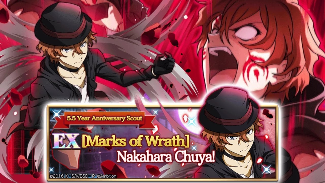 New EX Chuuya is here. Summons | Bungo Tales - YouTube