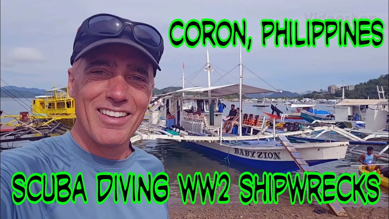 Scuba Diving WW2 Shipwrecks in Coron Philippines - YouTube