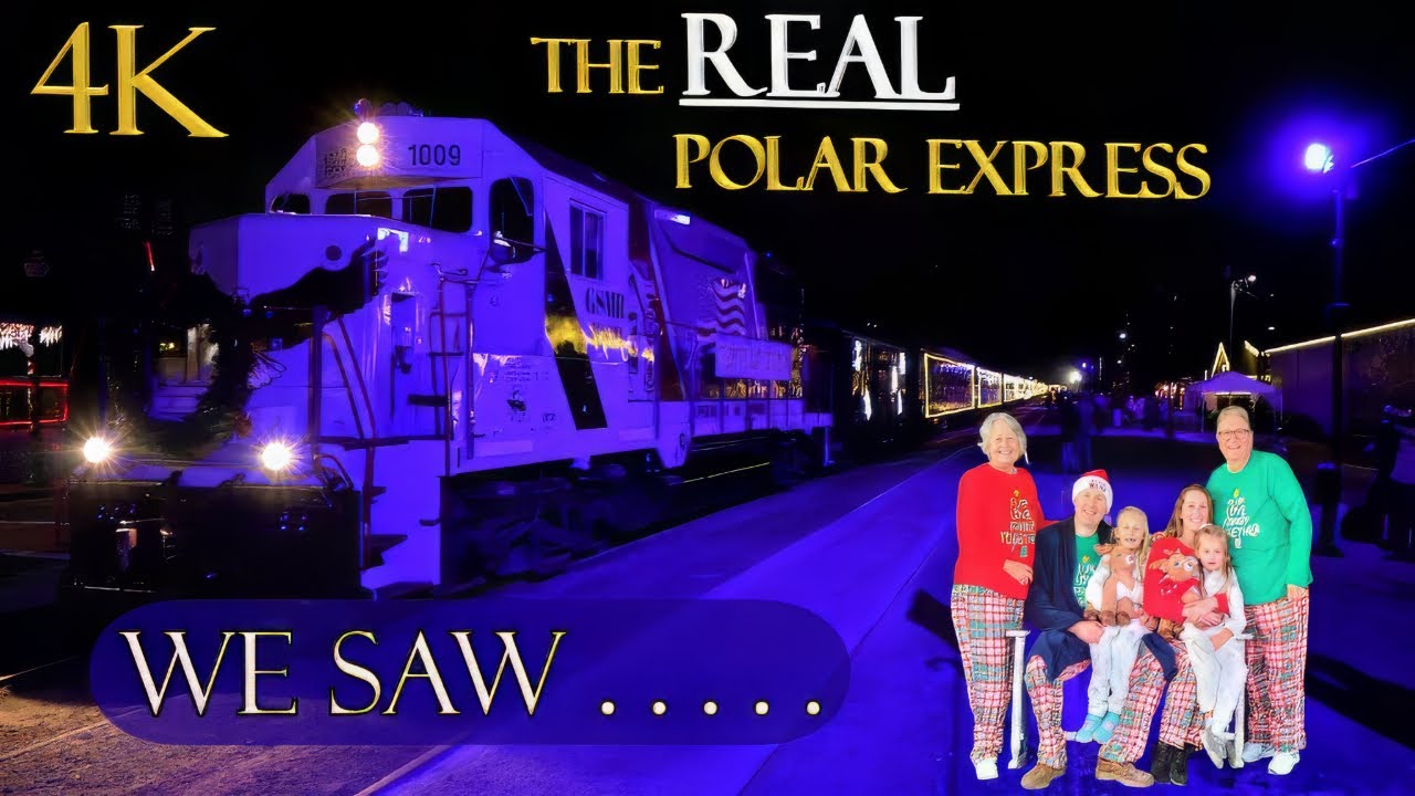 The REAL Polar Express Train Ride Bryson City North Carolina Family The REAL Polar Express Train Ride Bryson City North Carolina Family