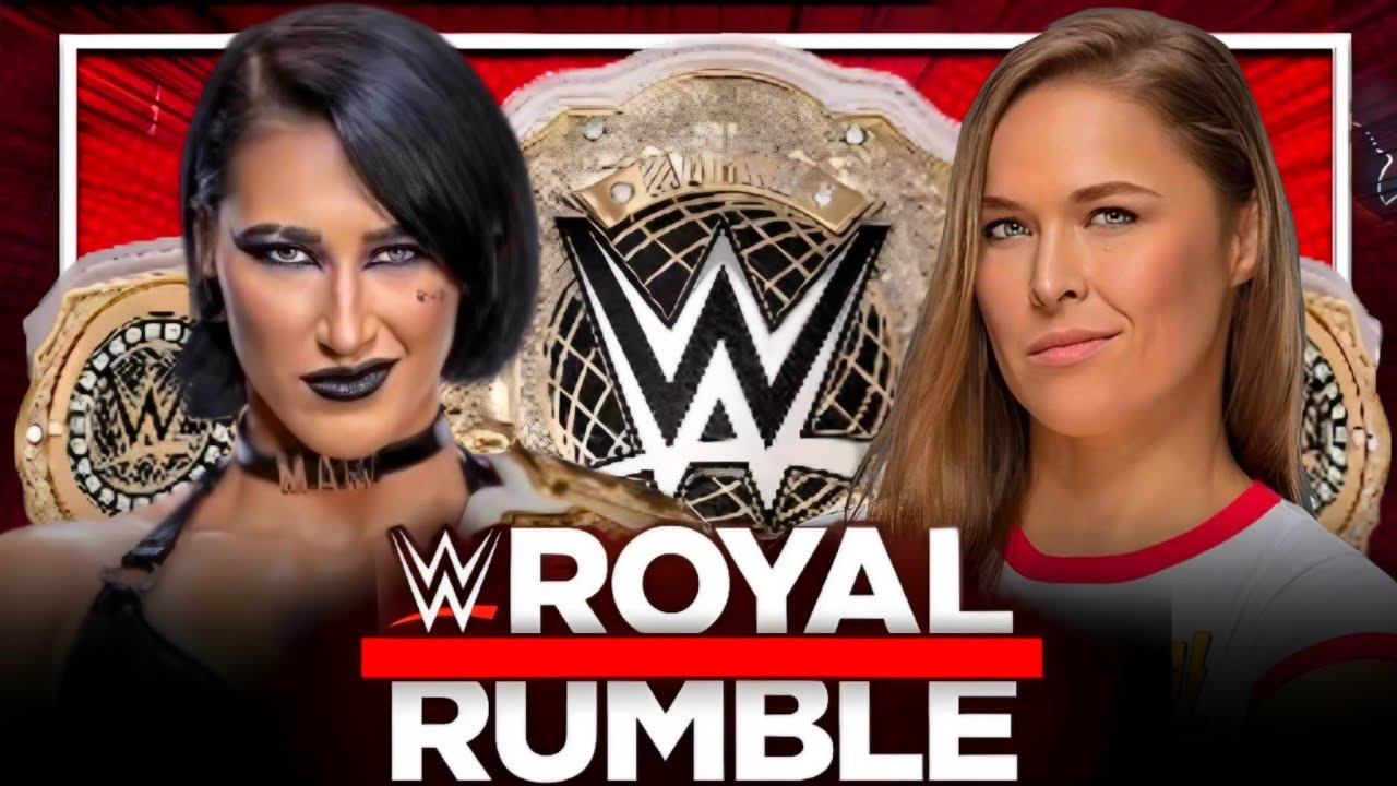 Rhea Ripley vs Ronda Rousey Women's World Championship Full Match WWE ...