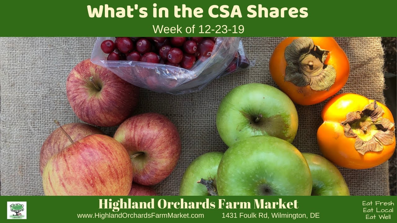 What’s in the CSA shares (week of 12-23-19) - YouTube