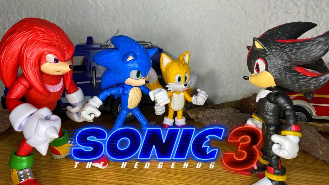 Sonic 3 pelea en tokyo en stop motion - YouTube