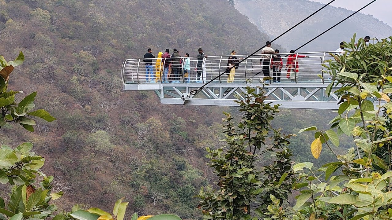 Bihar famous rajgir glass bridge and suspension bridge #glassbridge # ...