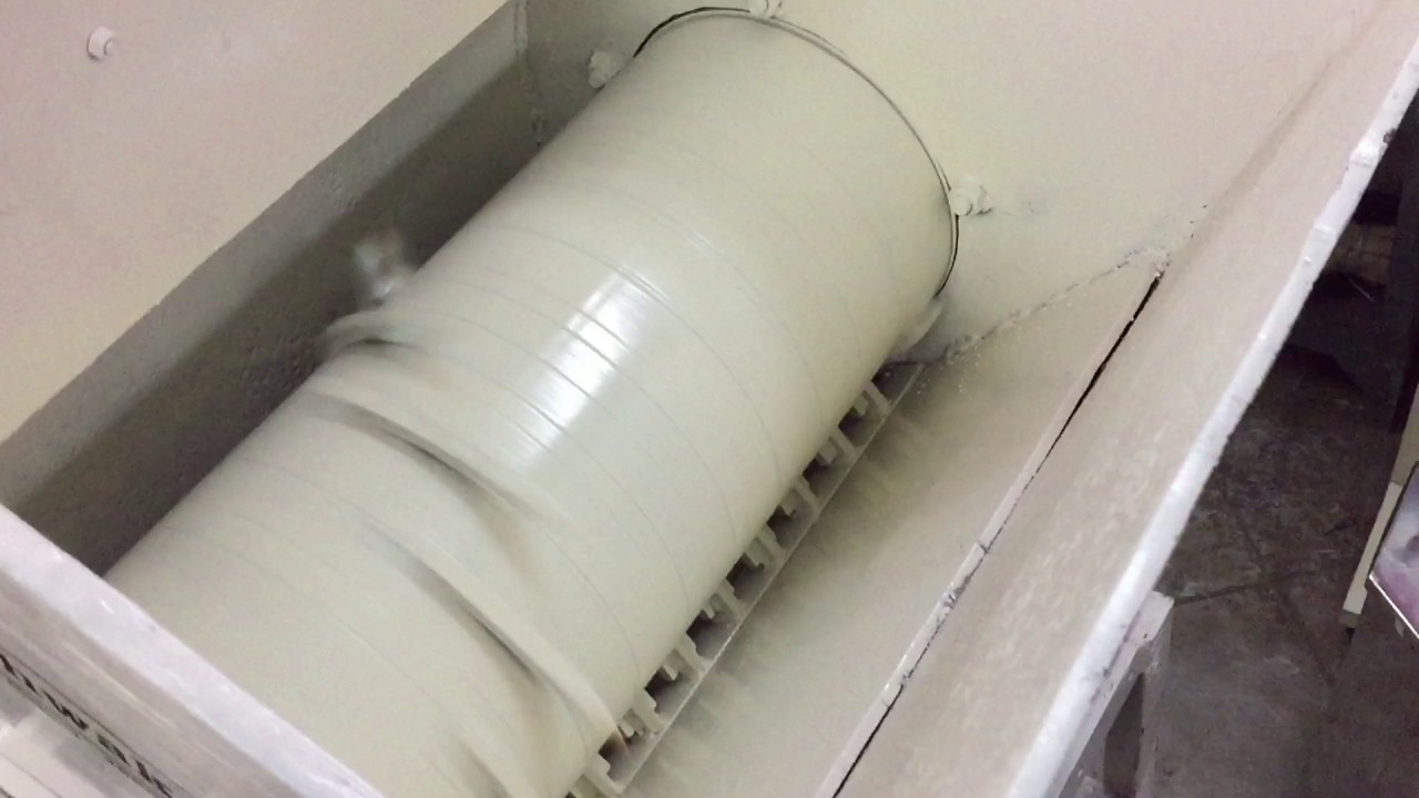 Ice Block Cutting Machine - YouTube